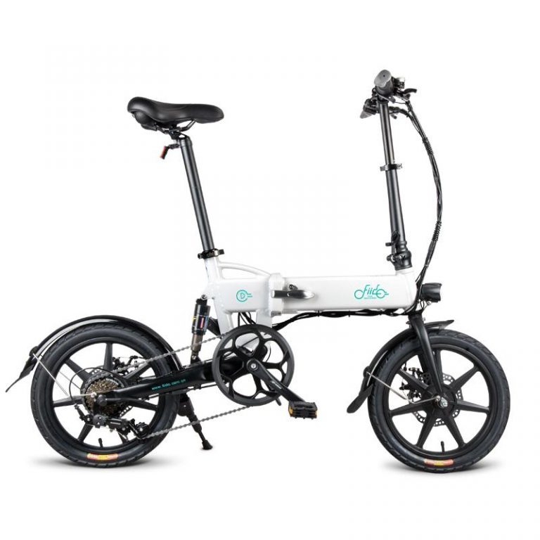 FIIDO D4s skladací elektrobicykel so zadným odpružením - Teslabike